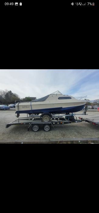 Vand barca Shetland 535 Semicabinata Carcea • OLX.ro