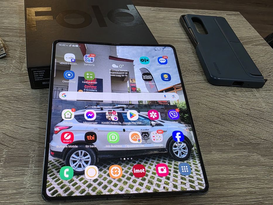 Samsung Galaxy Z-Fol4 4 512G гр. Стара Загора Три чучура - север • OLX.bg
