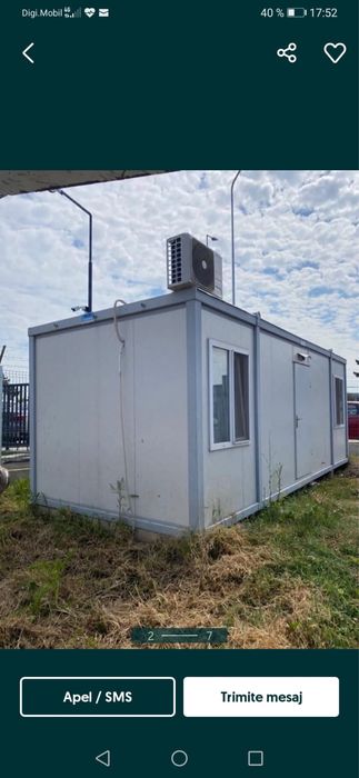 Vand container locuibil Tunari • OLX.ro