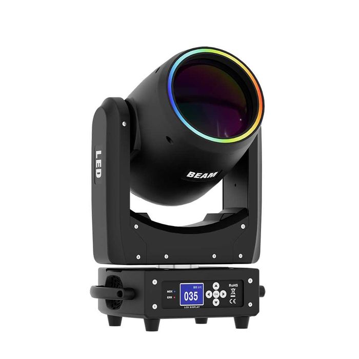 Movinghead Beam 300W LED cu Ring Light RGB (DJ Nunti Petreceri) NOI ...