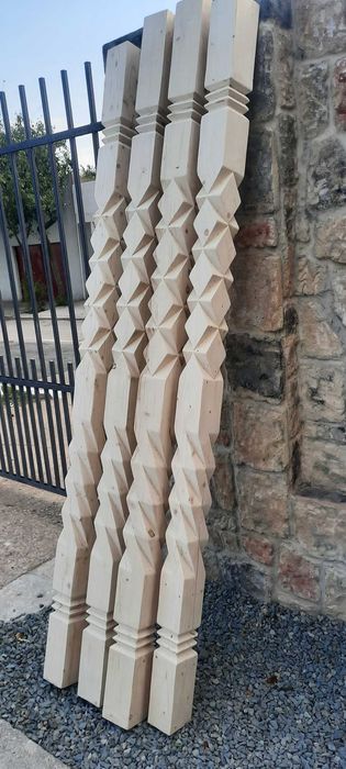 Stâlpi foișor ,terasă Lazu • OLX.ro