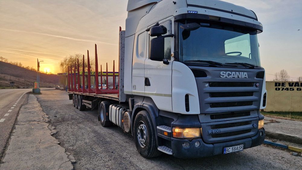 SCANIA R 500 cu semiremorca racoante Onesti • OLX.ro