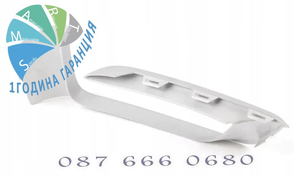 BMW F15 X5 Лайсна крило предна решетка броня халоген бмв ф15 х5 гр ...