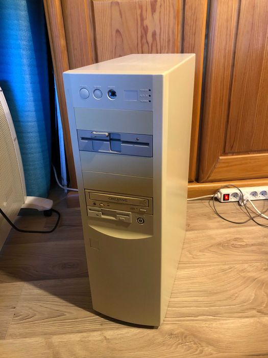 Calculator full tower retro gaming vintage 486 ISA VL-Bus Floppy ...