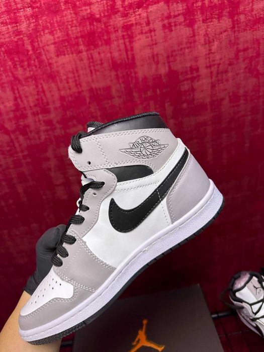 AIR JORDAN 1 Mid/High Gri-Alb | Adidasi Nike | Model Nou | Sneaker Bucuresti Sectorul 6 • OLX.ro