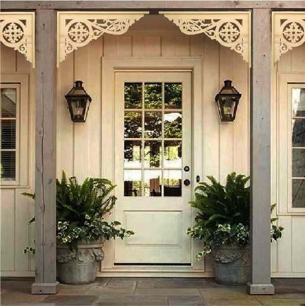 Ornament coltar pt. terasa foisor filigorie, la imbinare stalp grinda ...