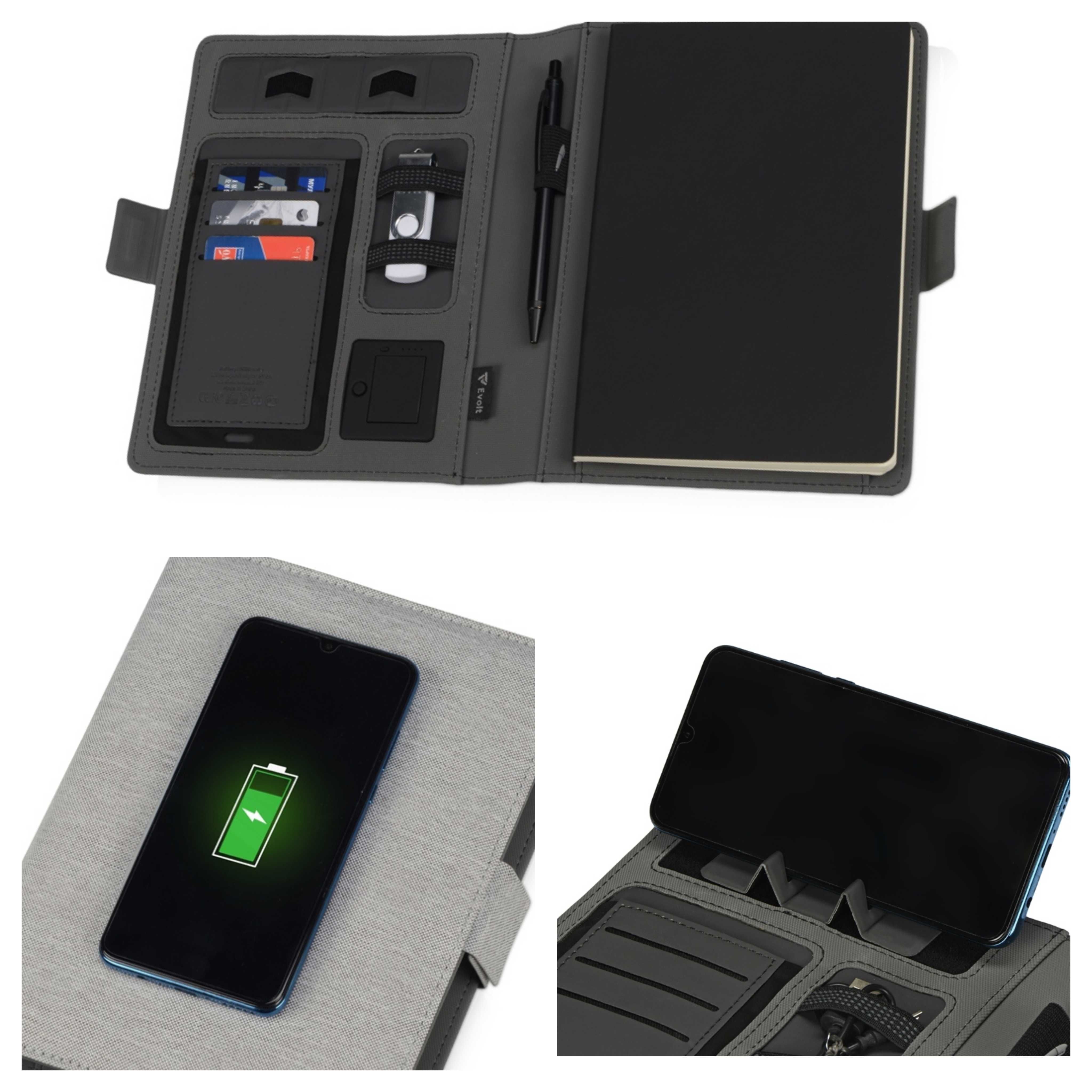 Блокнот органайзер ТШО беспроводная зарядка Evolt Powernote подарок: 19 ...