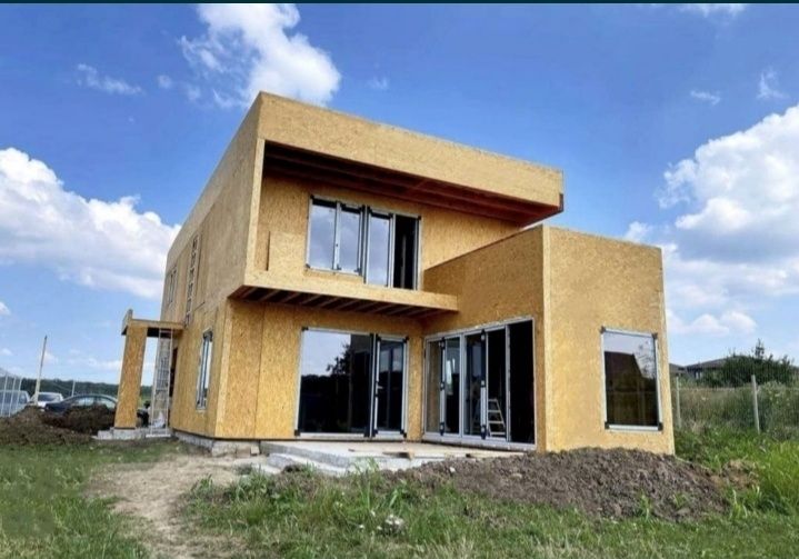 Vând case modulare lemn si OSB Tinca • OLX.ro