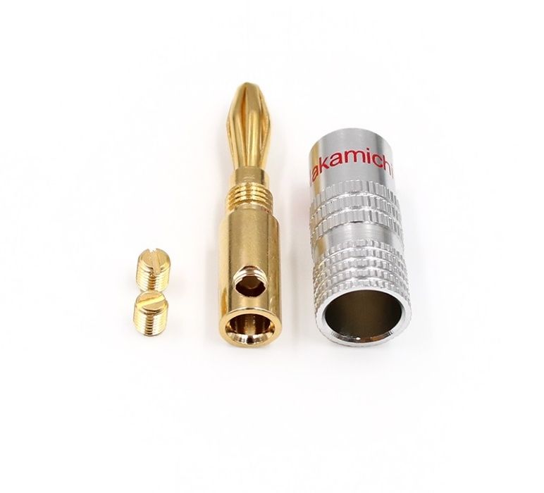 Conectori ( mufa, mufe boxe amplificator ) Nakamichi tip banana ...