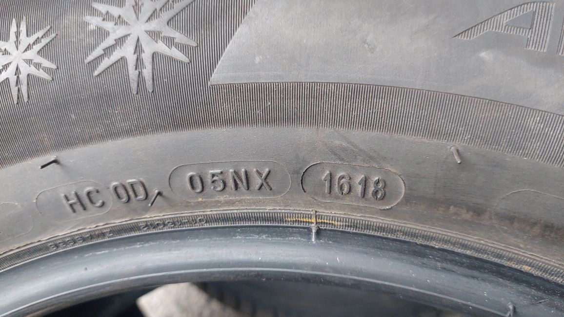 Зимни гуми 215/65/16 Michelin Alpin 5 4 броя гр. Варна Победа • OLX.bg
