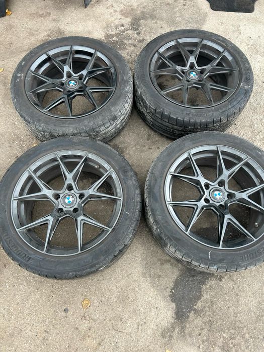 Джанти 18-ки с летни гуми BMW E60 E61 E90 E91 гр. София Младост 1А • OLX.bg
