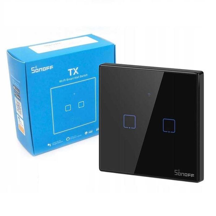 SONOFF TX – T3 Wi-Fi елегантен и луксозен смарт ключ + RF 433Mhz гр ...