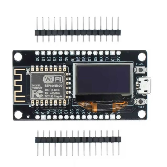 Modul ESP8266 cu Display OLED Integrat si WiFi ESP-12F, USB Type-C ...