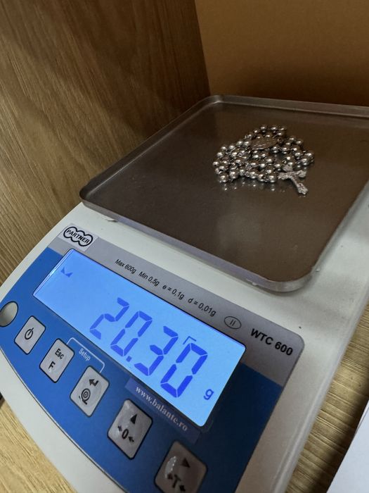 Lant/rozariu/matanii de aur alb 14k 585 Bucuresti Sectorul 4 • OLX.ro