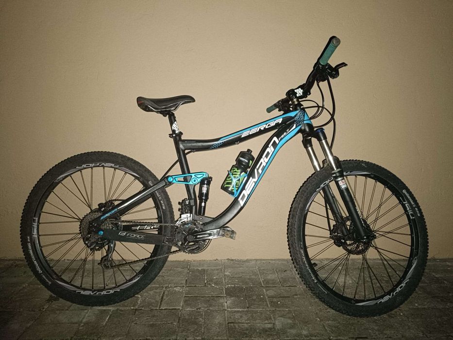 Bicicleta MTB full suspension devron zerga fs 6.7 Medias • OLX.ro