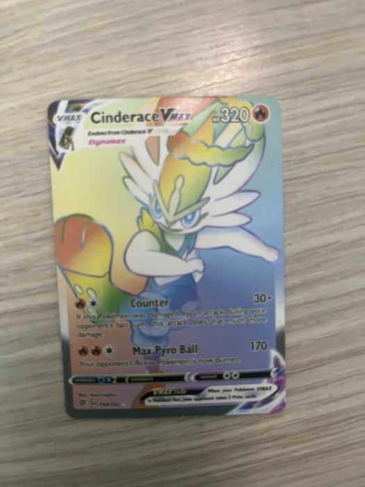 Carte Pokemon -Cinderace Vmax Livezeni • OLX.ro