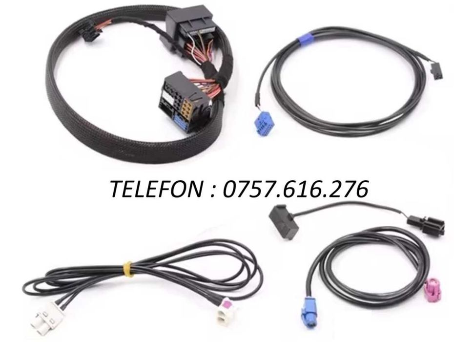 Cablaje Instalare Navigatie VW Golf 7 VII Passat B8 Cabluri skoda Leon ...