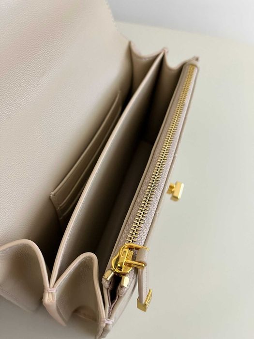 Geanta Christian Dior Miss Caro, apricot, 19 cm, Premium Bucuresti ...