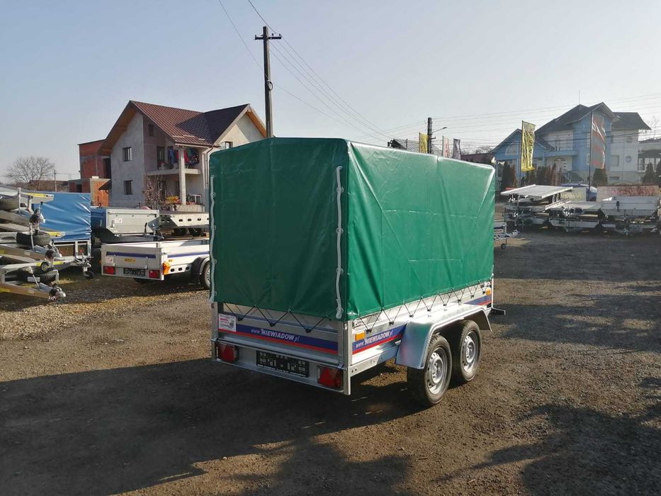 Oferta remorca noua, 2 axe 750 kg, se conduce cu B Brasov • OLX.ro