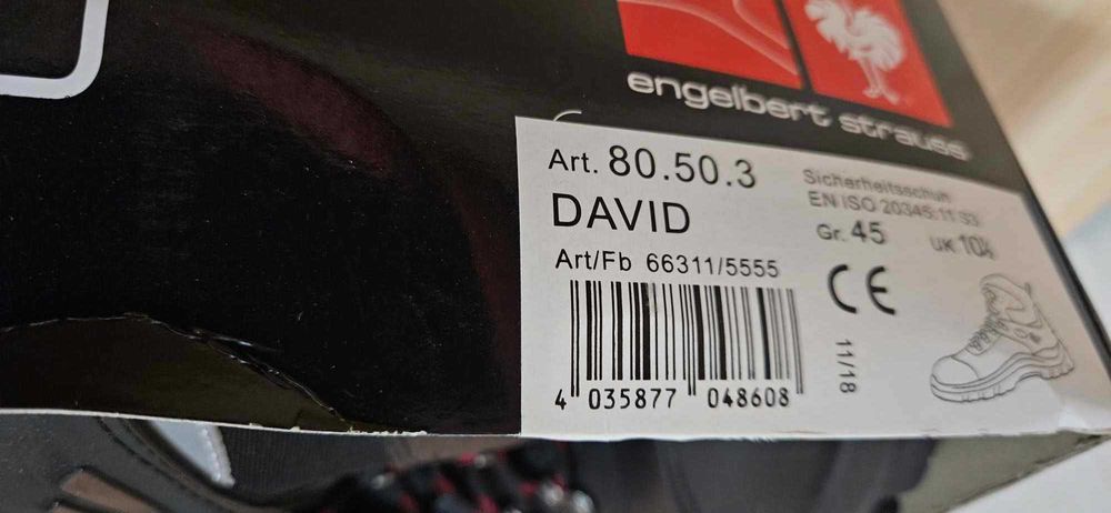 Bocanci din piele Engelbert Strauss David nr 45 Noi Bucuresti Sectorul ...