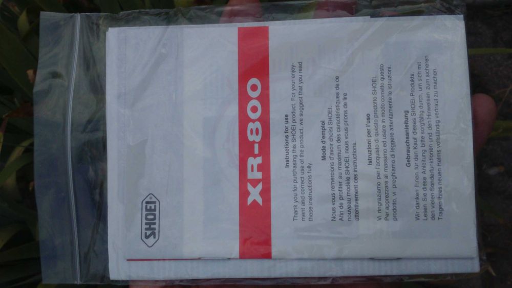 Casca noua Shoei XR 800,marime M,57,58 cm,1400g Constanta • OLX.ro