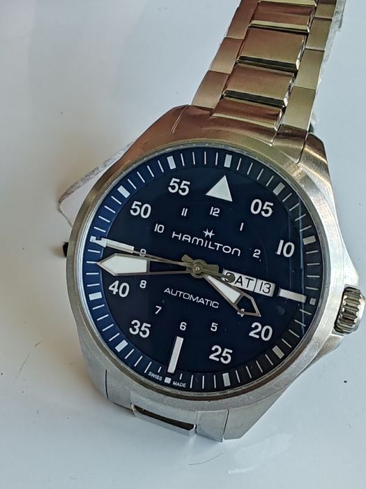 Ceas Hamilton Khaki Field Aviation Pilot Automatic Nou-Nepurtat! Bacau ...