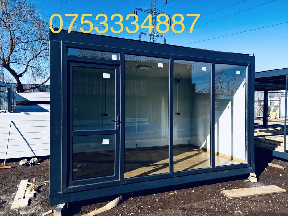 Container birou Container vitrina Container vitrat Containere magazin ...