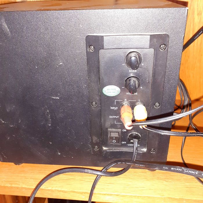 Boxe 2.1 Delux DLS-2113, 1500W PMPO, negre Buzau • OLX.ro