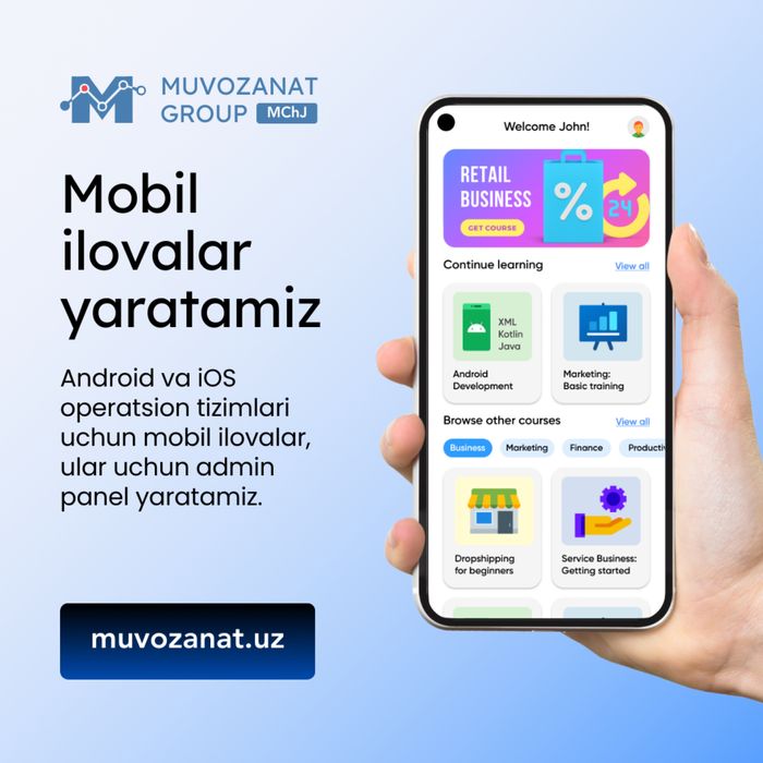 Mobil ilova yarataman (мобил илова, приложение) - Reklama, poligrafiya, marketing, internet ...