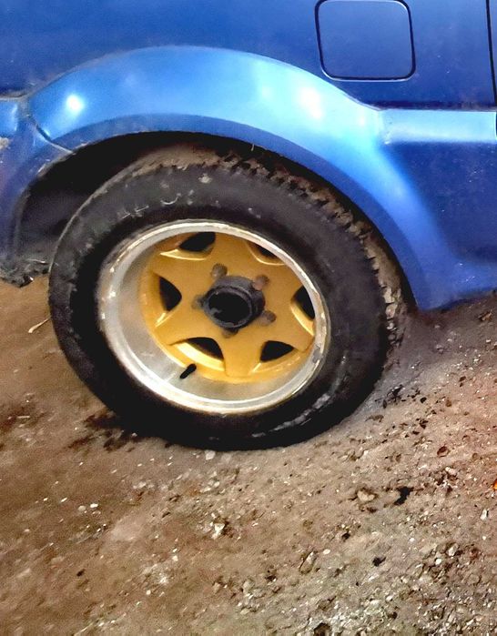 Roți (jante + anvelope M+S) Japoneze Mici (Jimny, Terios, Vitara etc ...