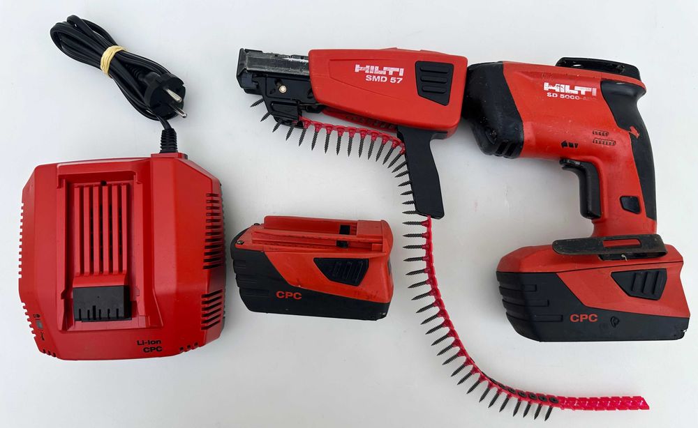 Hilti SD 5000-A22 - Винтоверт за гипсокартон с магазин SMD57 гр. Шумен Добруджански • OLX.bg