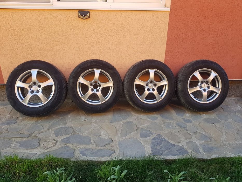 Jante cu anvelope 215 65 16 pt dacia duster Cluj-Napoca • OLX.ro