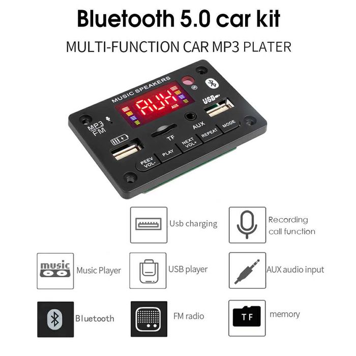 Modul radio fm mp3 Bluetooth 5.0 audio stereo cu amplificator 2 x 40W Bucuresti Sectorul 3 • OLX.ro