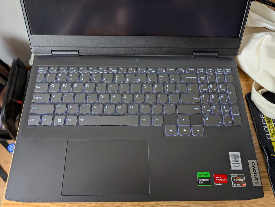 Laptop gaming LENOVO AMD Ryzen 5 7535HS NVIDIA GeForce RTX 4050 6GB ...