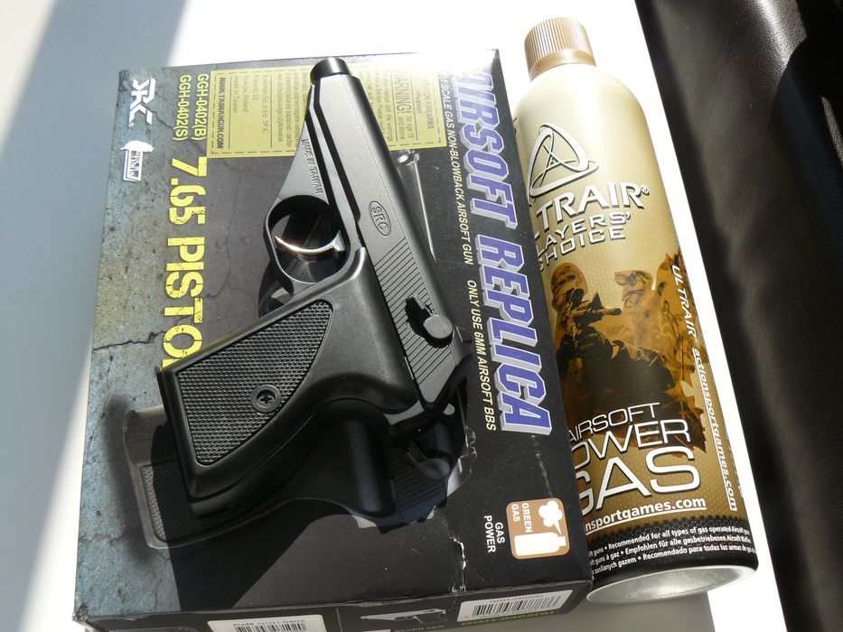 Pistol Airsoft MAUSER HSC,Mod 7.65,SRC,Nou,Green Gas,NBB,Black,0,7J ...