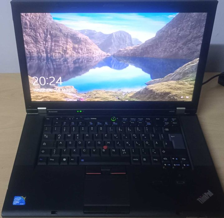 Продавам лаптоп - Lenovo ThinkPad W510 Core i7 Q820-Touchscreen гр ...