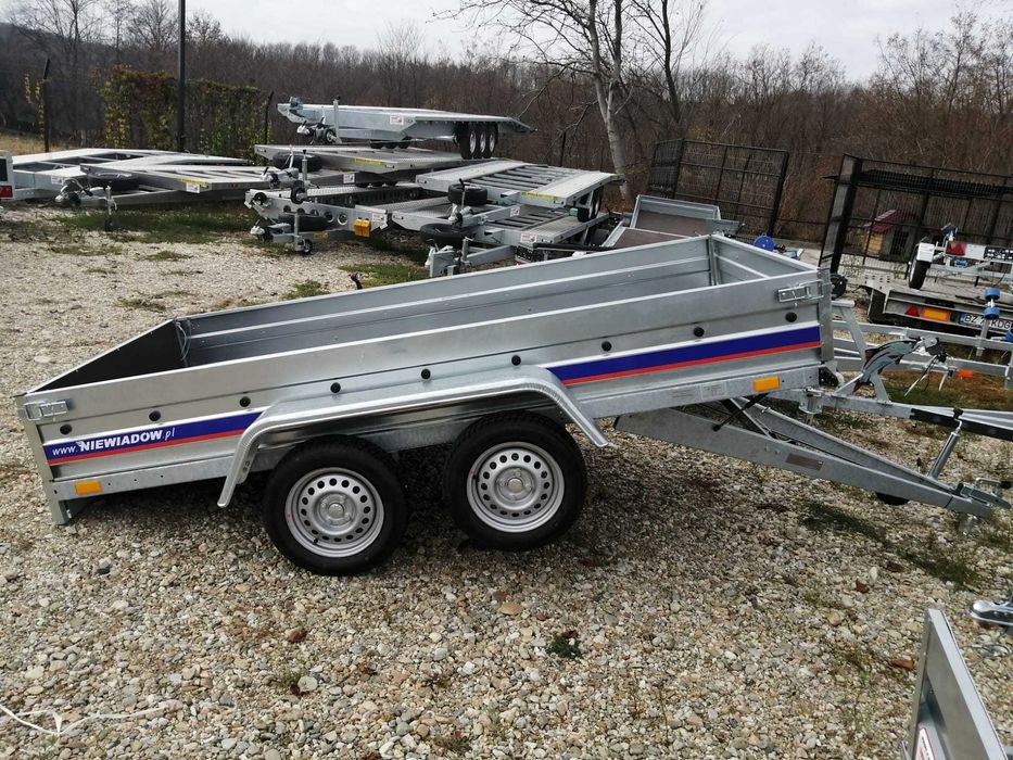 Oferta remorca noua, 2 axe 750 kg, se conduce cu B Brasov • OLX.ro