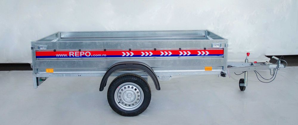 Remorca 750 kg, Remorca ATV Repo, basculabila, carte RAR Braila • OLX.ro