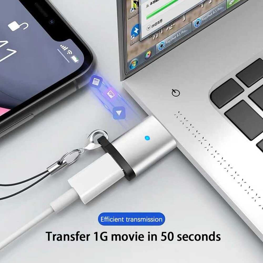 Переходники папа Usb 3 0 мама Type C Otg Usb C Otg 1 800 тг