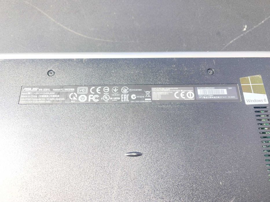 Laptop Asus S301L – i3-4010U, 6GB RAM, HDD 500GB, touchscreen Full HD ...