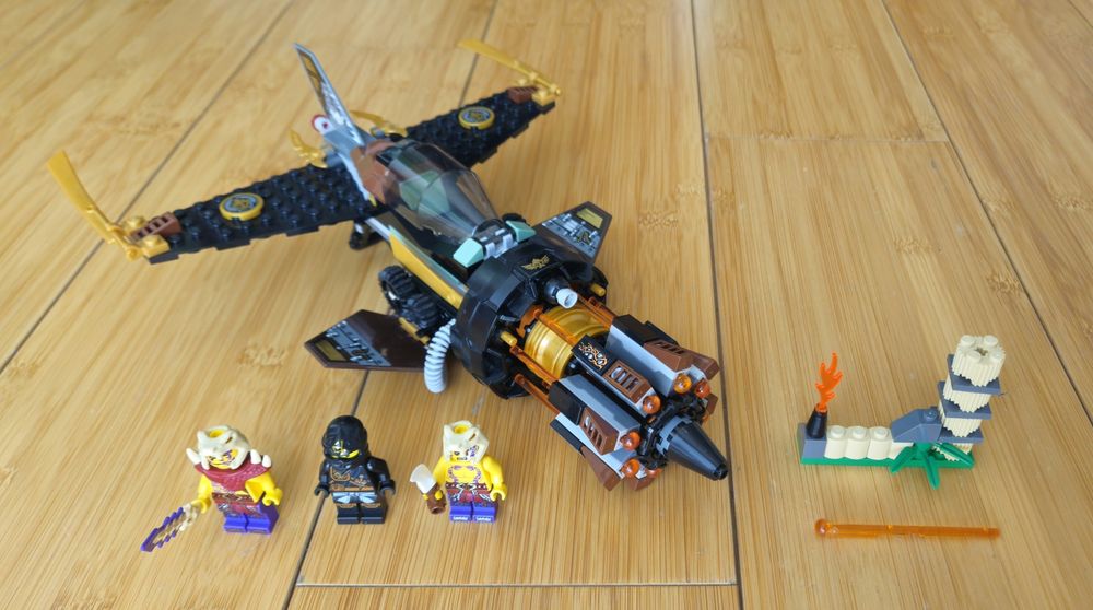 Set LEGO Ninjago 70747 Boulder Blaster 100% COMPLET Season 4 2015 ...