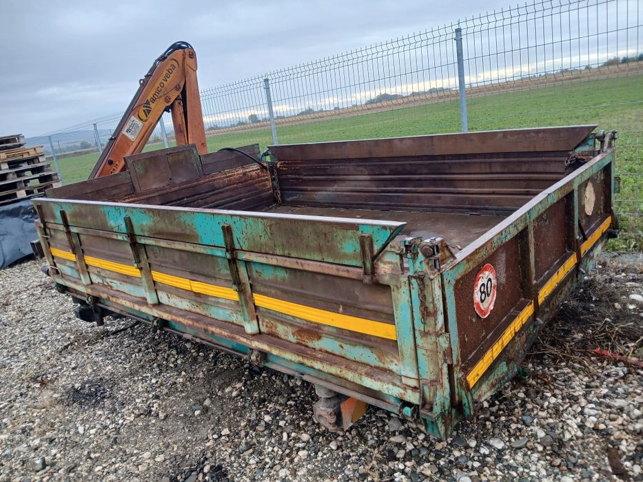 Bena basculabila cu macara Maierus • OLX.ro