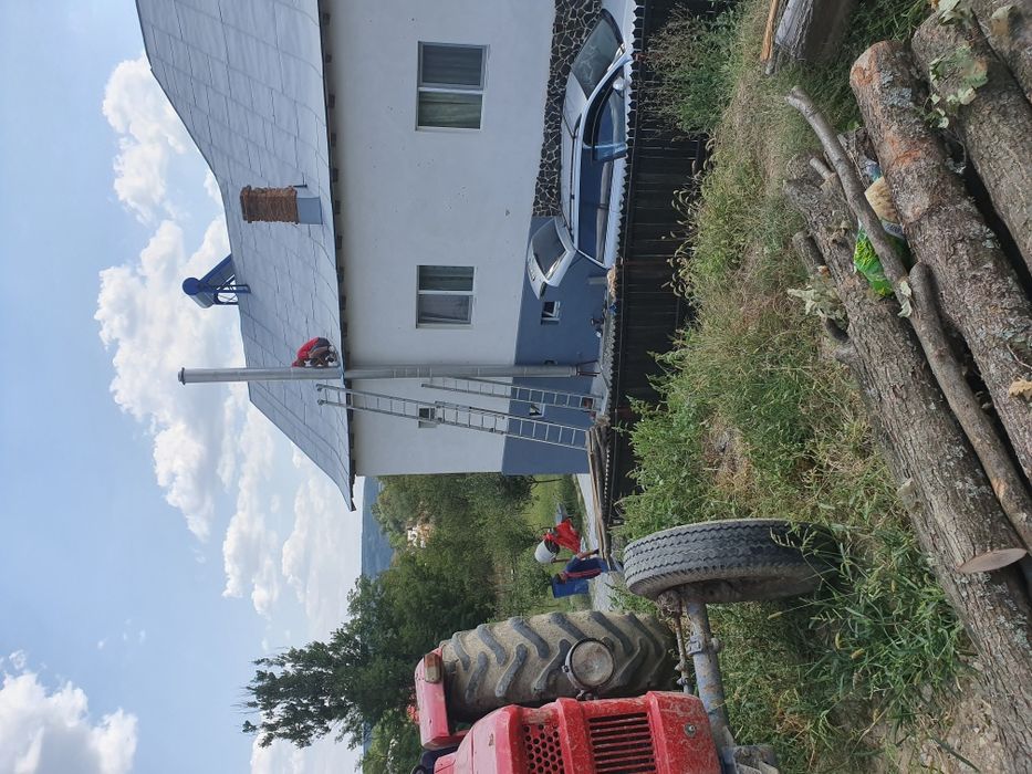 Cos centrala , inox-inox cu izolatie vata bazaltica cu aluminiu Pitesti ...