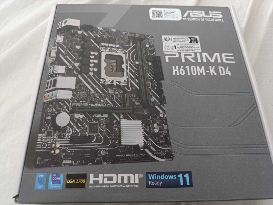 Placa de baza Asus PRIME H610M-K D4 Intel H610 micro ATX LGA 1700 DDR4 Ramnicu Valcea • OLX.ro