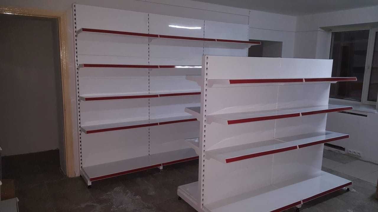 Полки стеллажи витрины торговое оборудование для магазина г. Актобе ...