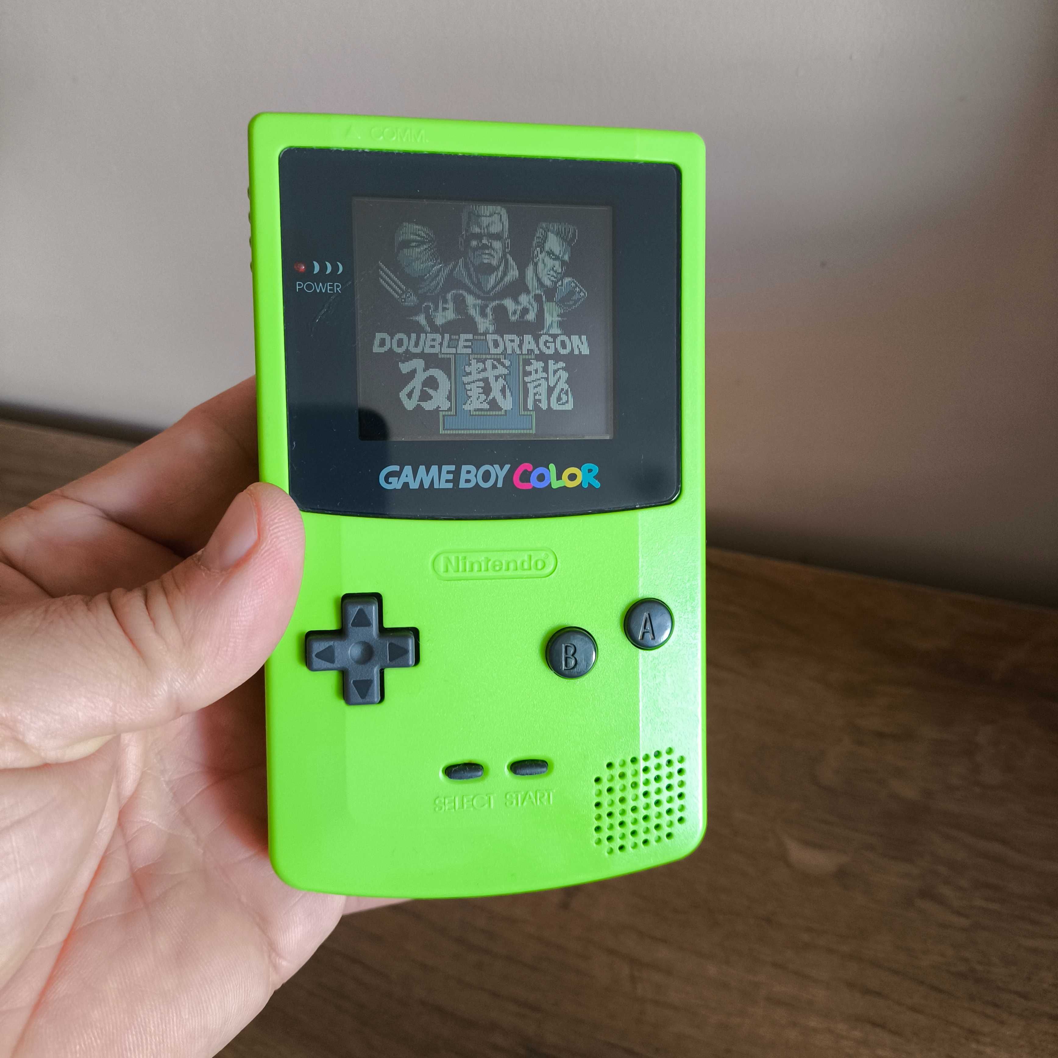 Nintendo Game Boy Color и дискета игра подарък Double Dragon II гр ...