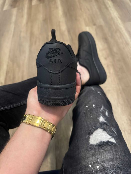 Adidasi Barbati Nike Air Force 1 AF1 Full Negru! Iasi • OLX.ro