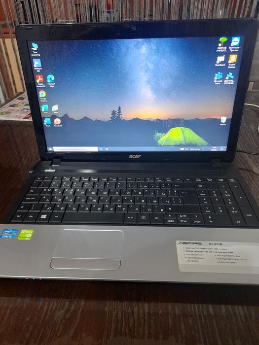 Лаптоп ACER ASPIRE E1 571G гр. Шумен Тракия • OLX.bg