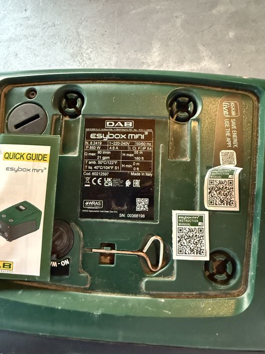 Hidrofor Electronic cu Inverter DAB E.SYBOX MINI 3 Ghermanesti • OLX.ro