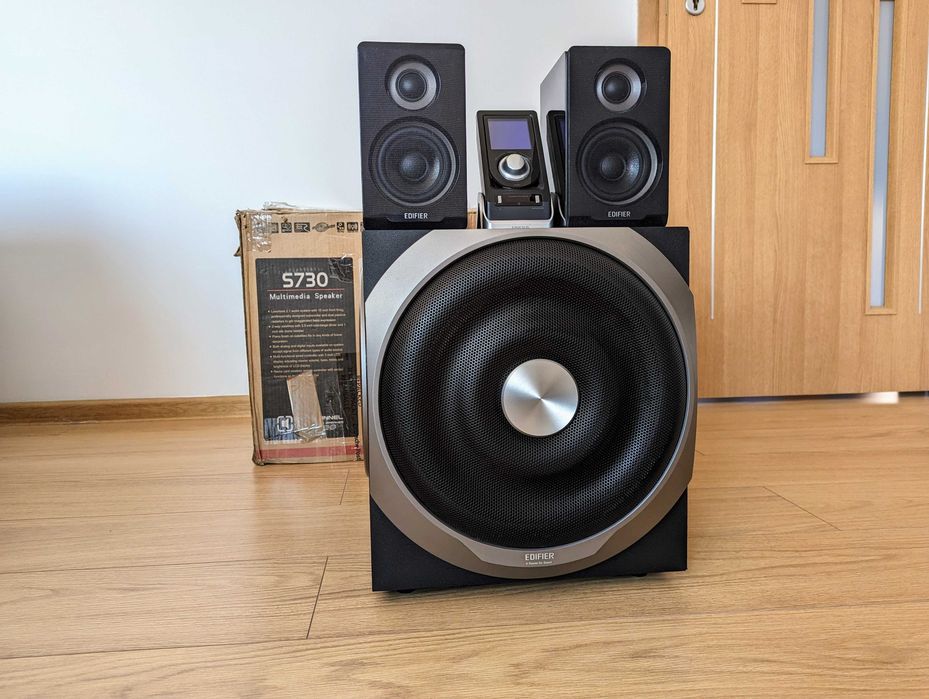 Edifier S730 , 300W RMS , ca nou, boxe 2.1 sistem Gosmani • OLX.ro